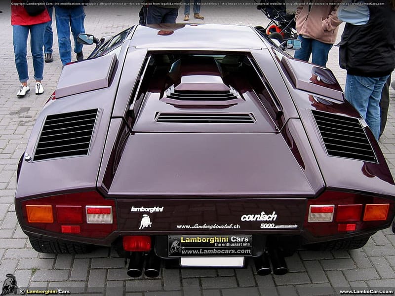 High-Resolution Lamborghini Countach LP500 Quattrovalvole Photos