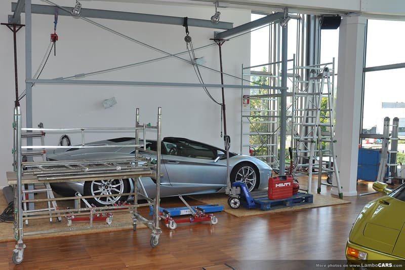 High-Resolution Lamborghini Museum Photos