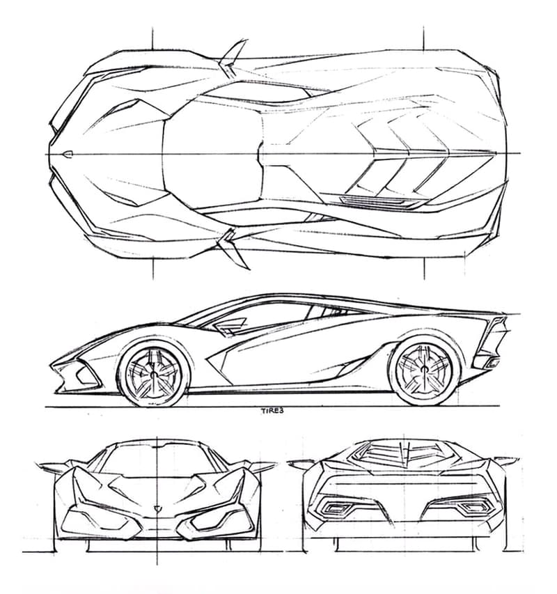 High-Resolution Lamborghini LA Vision Photos