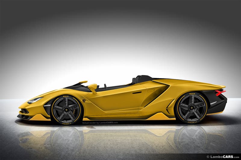 High-Resolution Lamborghini Centenario Roadster Photos