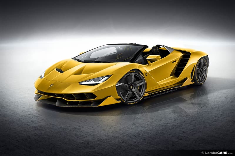 High-Resolution Lamborghini Centenario Roadster Photos