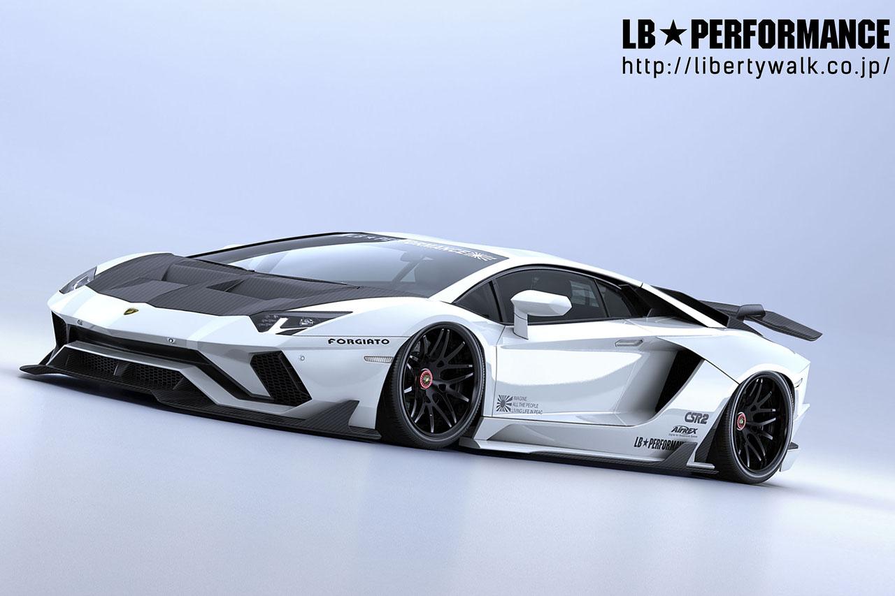 Lamborghini Aventador Lb Performance GT SPIRIT GTS12502 Masstab: 1/12