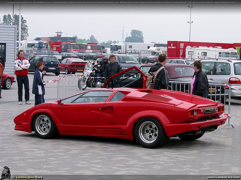 High-Resolution Lamborghini Countach Photos