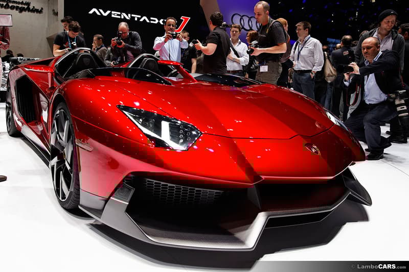 High-Resolution Lamborghini Aventador J Photos