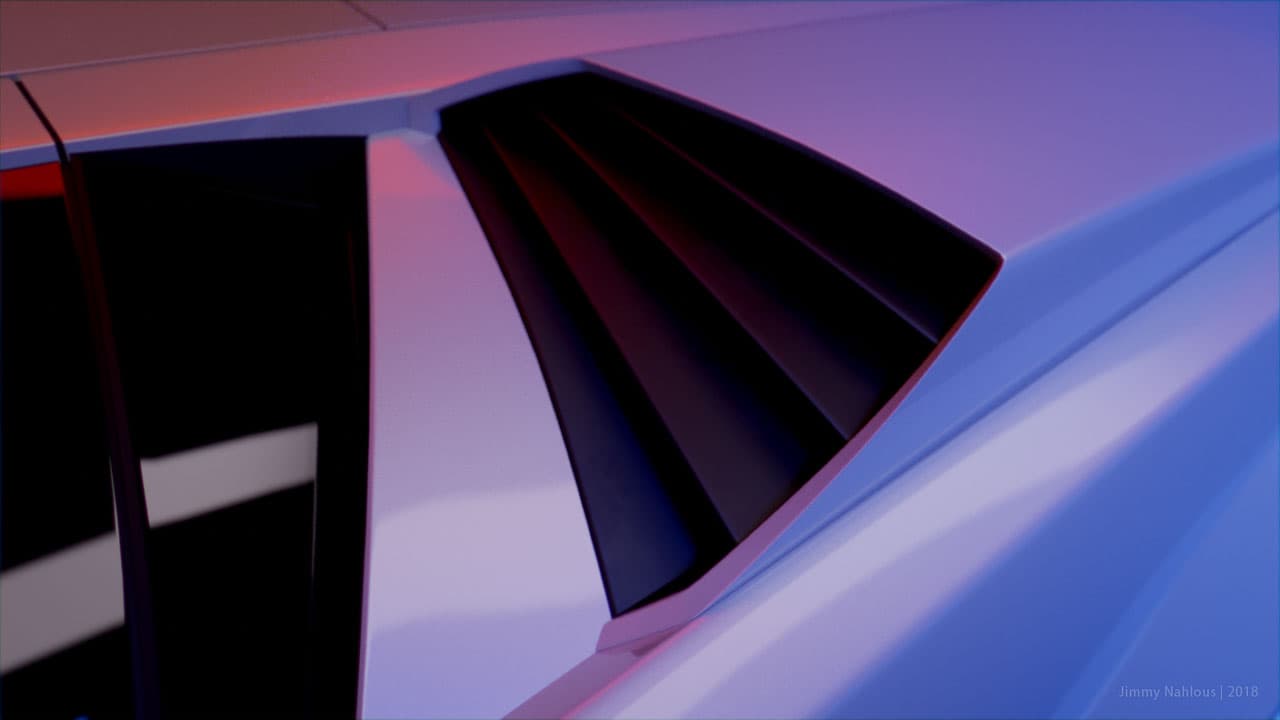 High-Resolution Lamborghini Countach Retro Photos