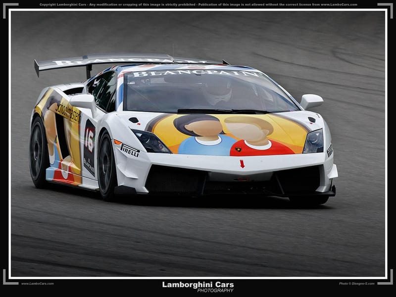 High-Resolution Lamborghini Gallardo Blancpain Photos
