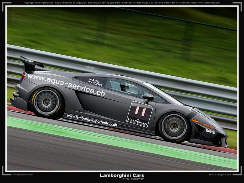 High-Resolution Lamborghini Gallardo Blancpain Photos
