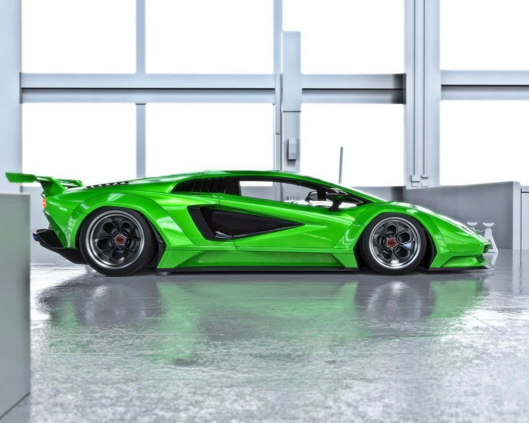 The Retro Conversion Tuning Package for the Countach LPI 800-4 - LamboCars