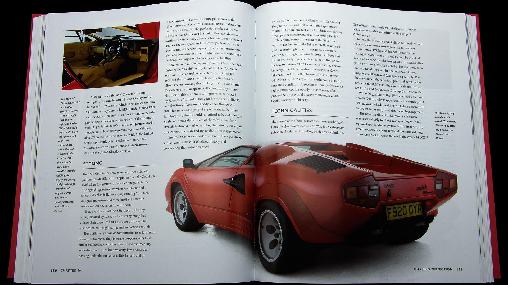 Lamborghini Countach - The Book - LamboCARS