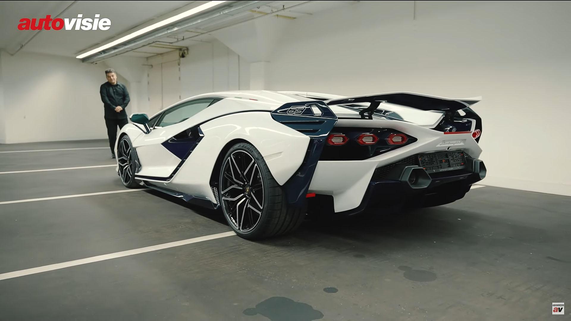 A white Lamborghini Sian for the Netherlands - LamboCars