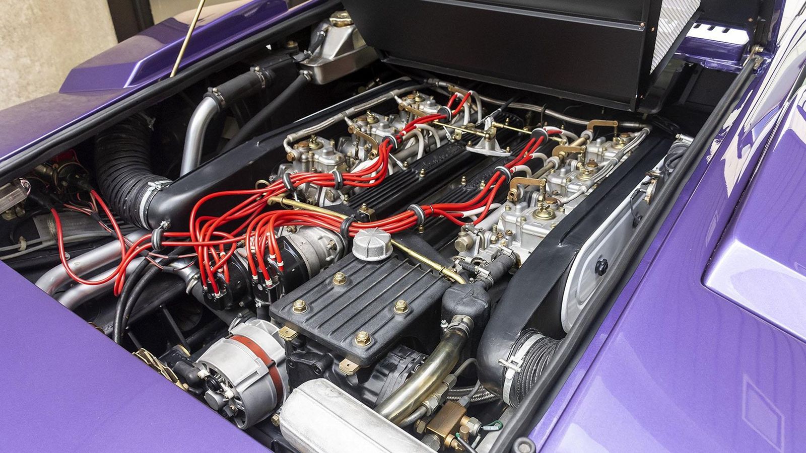 Viola Salchi, a rare color on the Countach LP400 - LamboCARS