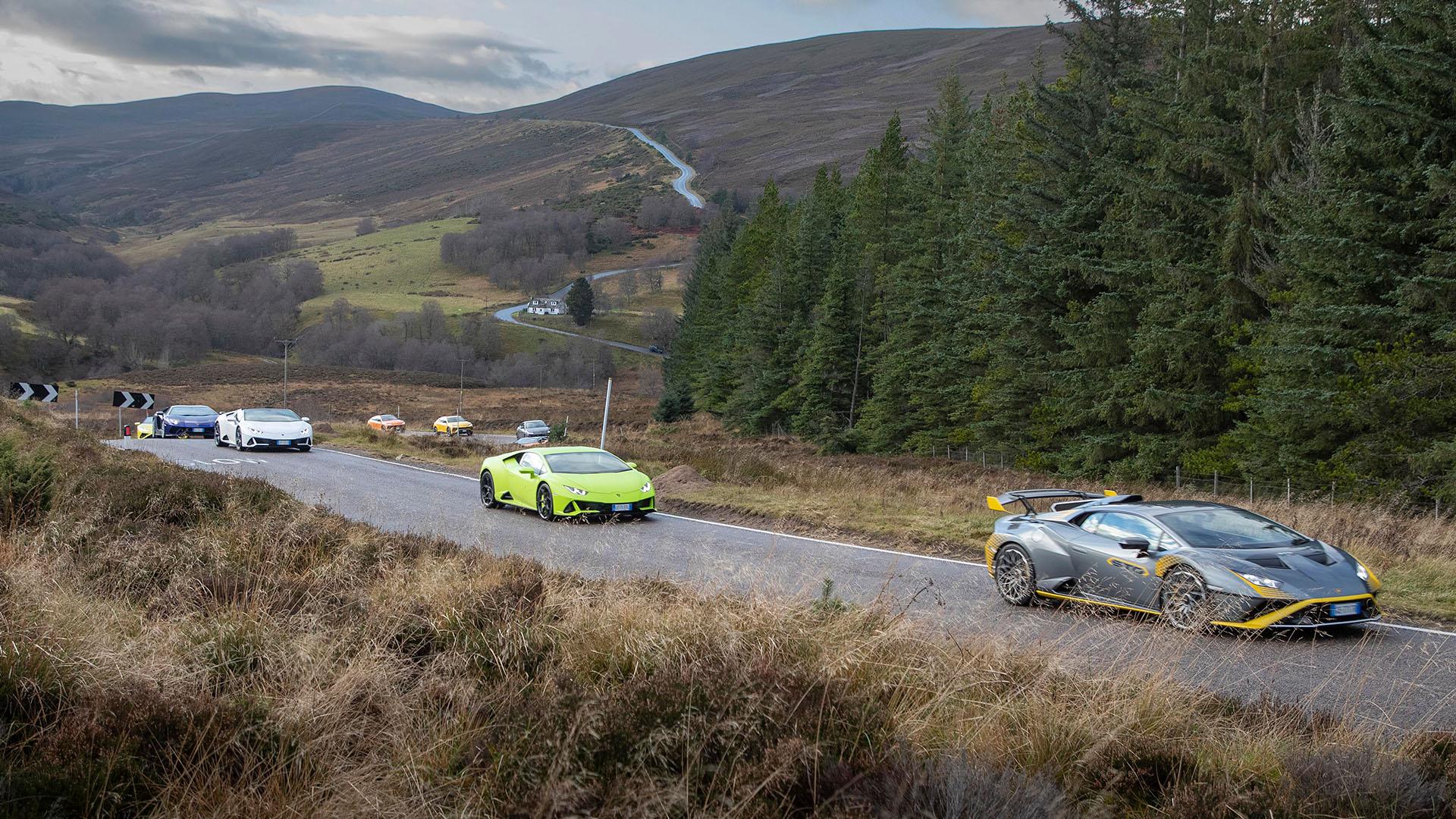 Lamborghini discovers perfect driving routes in Scotland - LamboCARS