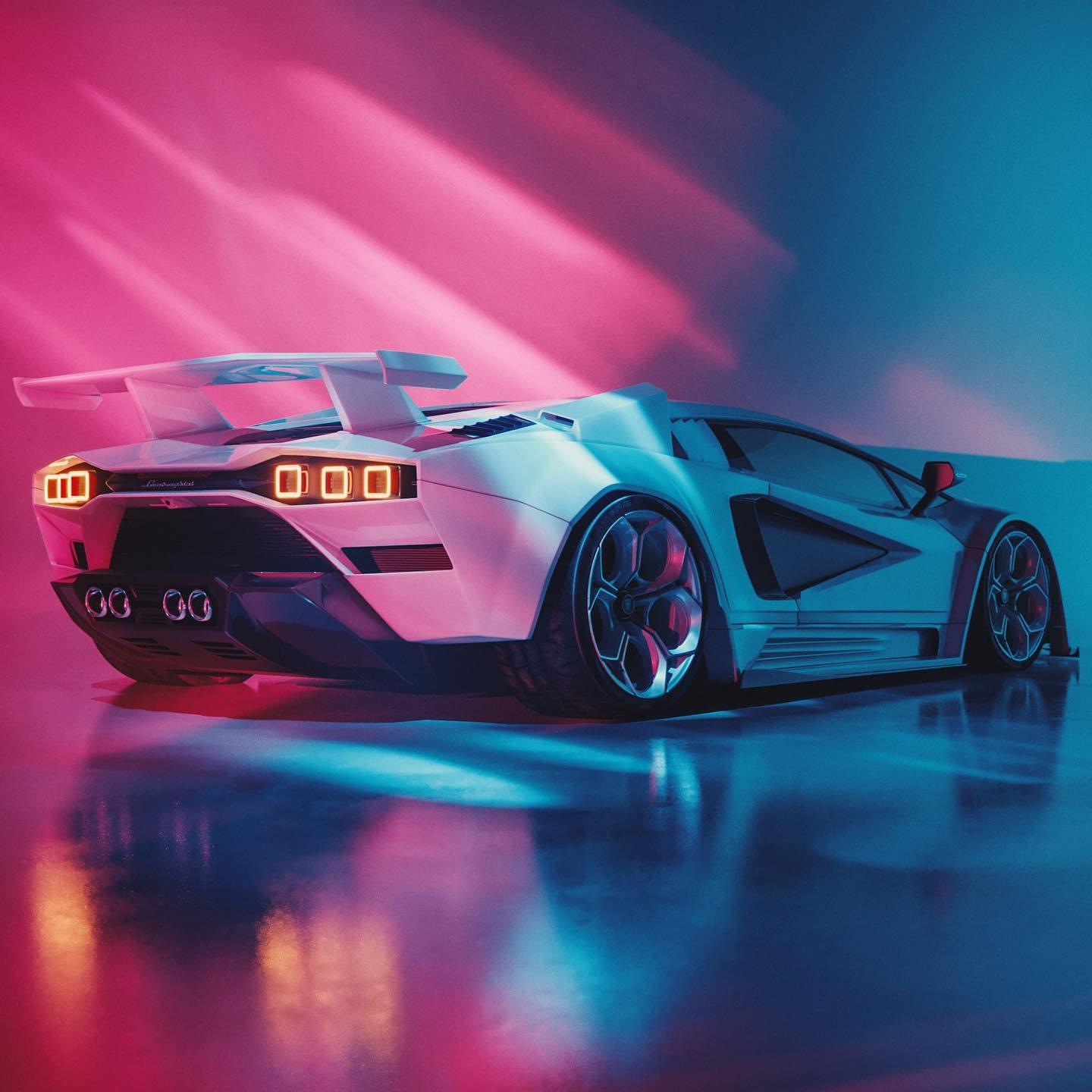 The Kyza redesigns the 2022 Lamborghini Countach - LamboCars