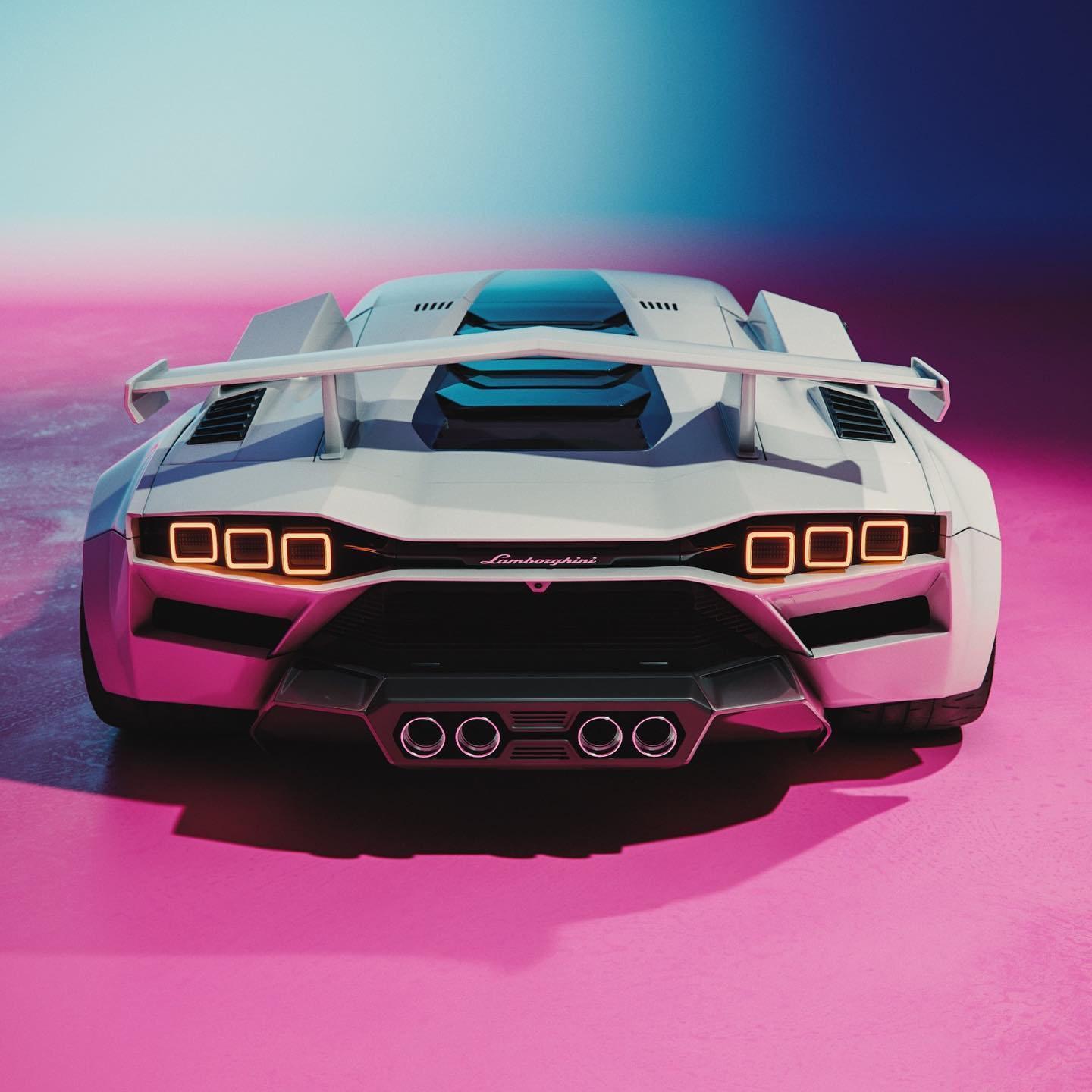 The Kyza redesigns the 2022 Lamborghini Countach - LamboCars