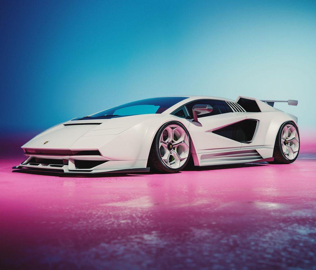 The Kyza redesigns the 2022 Lamborghini Countach - LamboCars