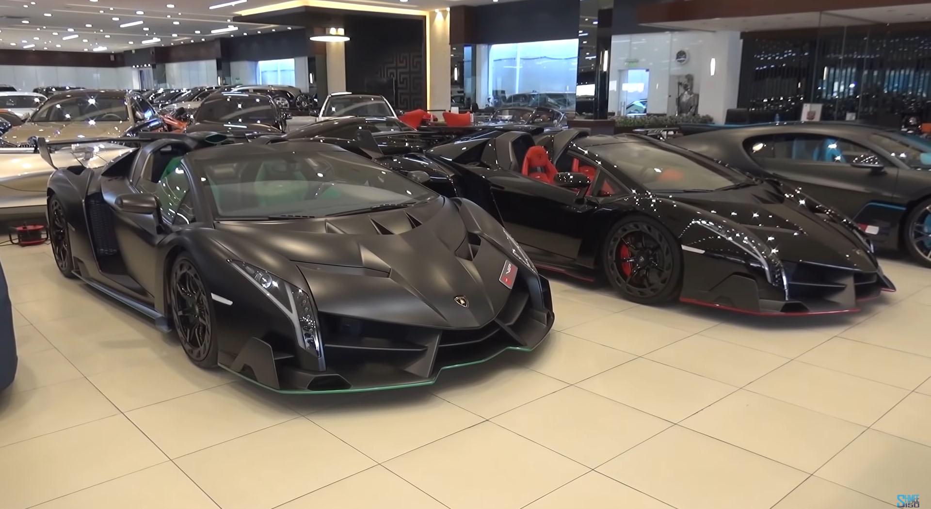Not one, but two Lamborghini Veneno Roadster for sale - LamboCars