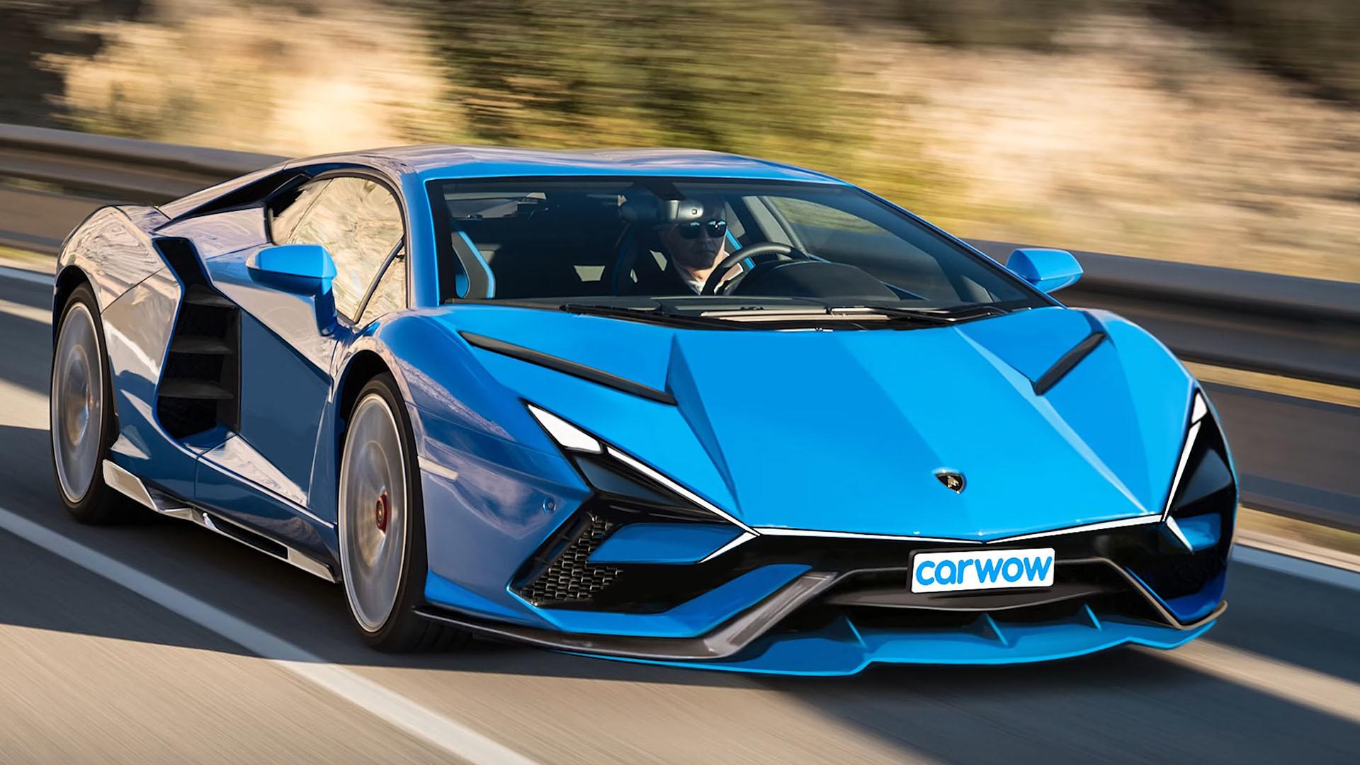 Carwow shows new front and rear renders of the Aventador successor ...