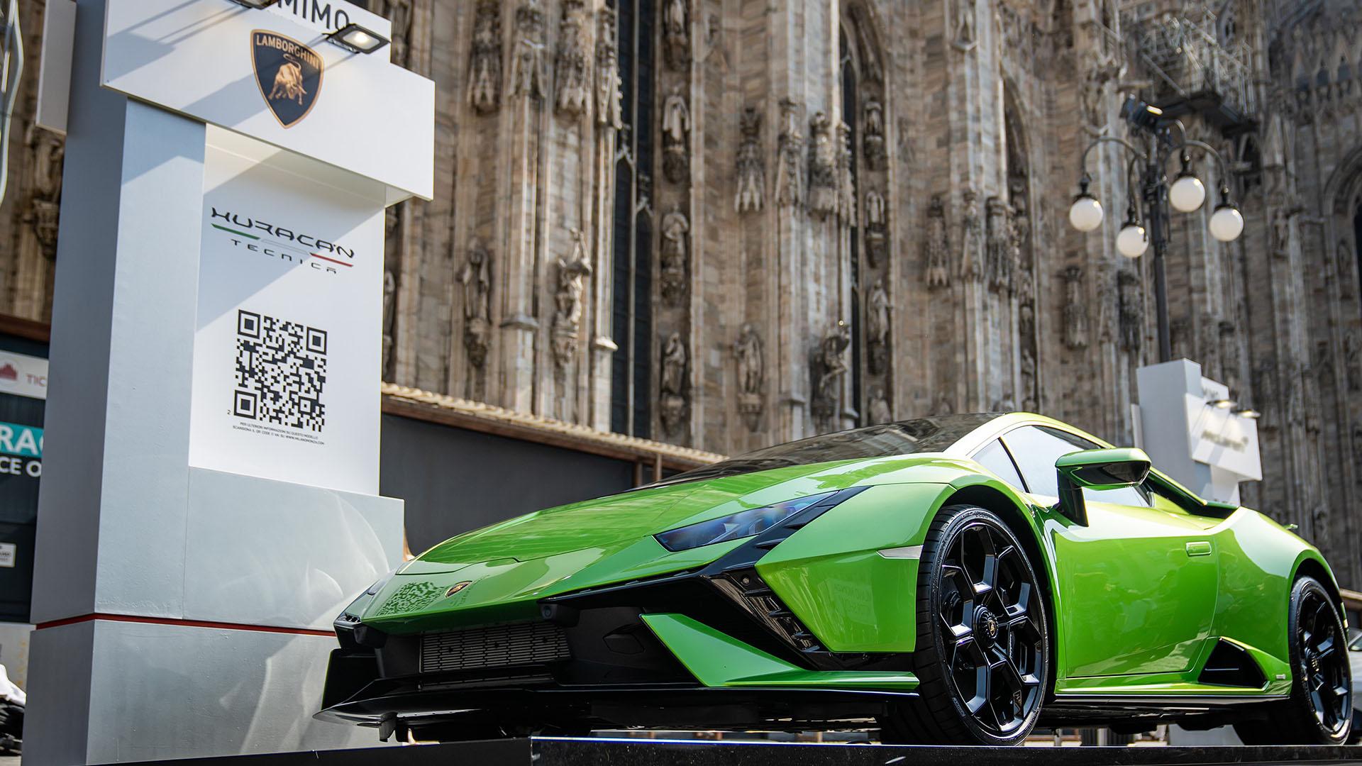 Lamborghini on display at the MiMo 2022 - LamboCARS