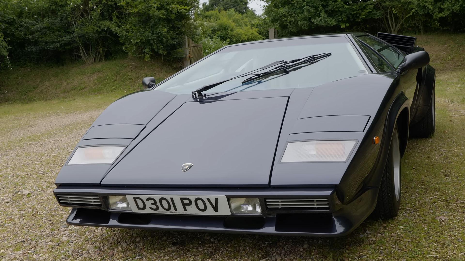 Driving a 1986 Lamborghini Countach QV - LamboCars