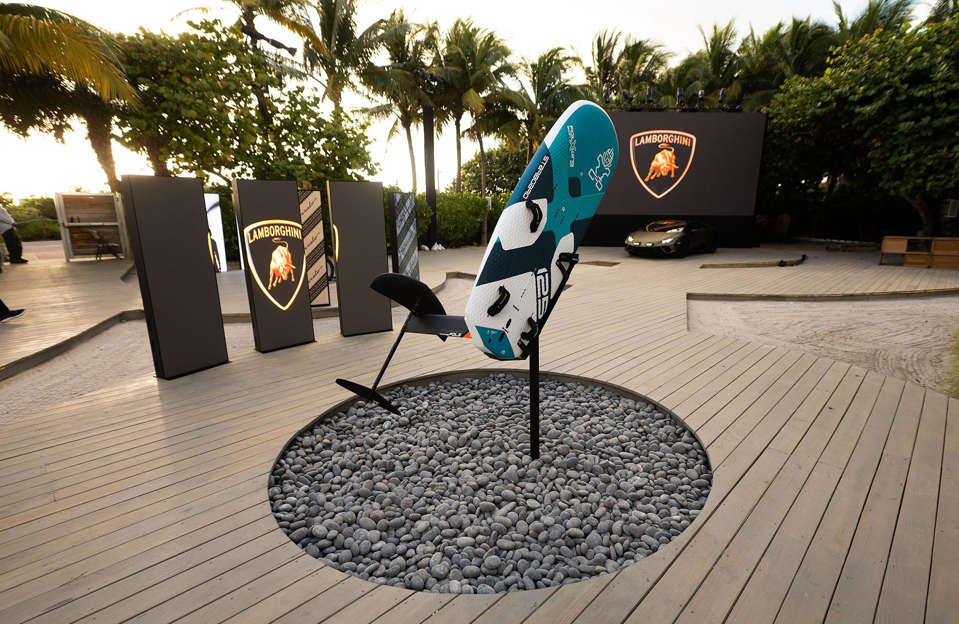 Huracán Sterrato debuts at the Lamborghini Beach Lounge in Miami ...