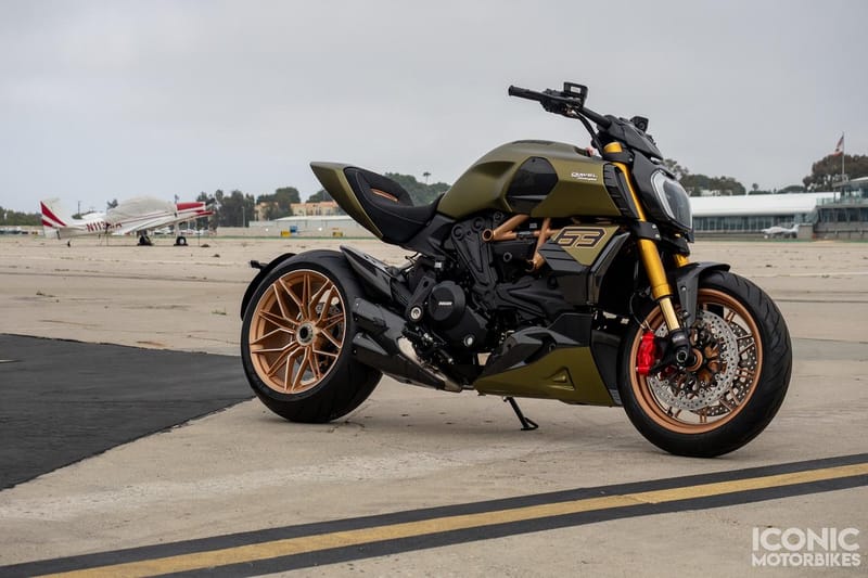 2021 Ducati Diavel 1260 Lamborghini sells for twice sticker price ...