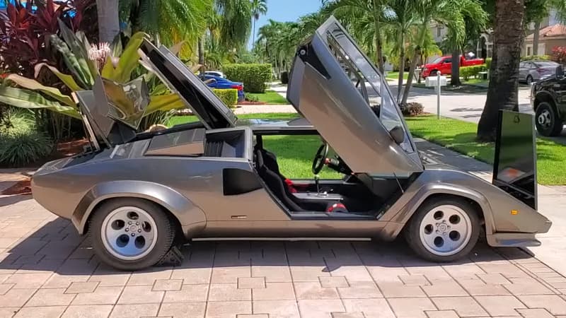 Ken Imhoff's Basement-Built Lamborghini Countach Which took 17 Years To ...