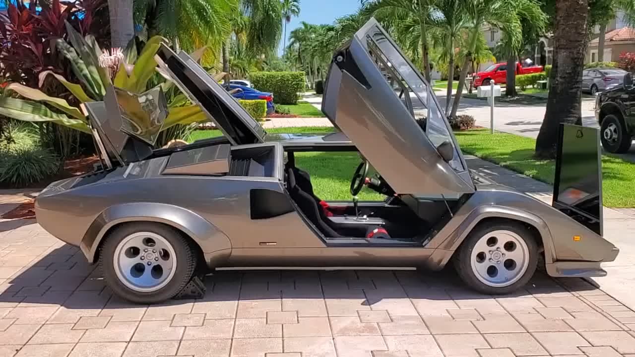Ken Imhoff's Basement-Built Lamborghini Countach Which took 17 Years To ...