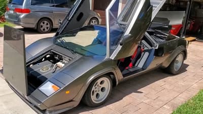 Ken Imhoff's Basement-Built Lamborghini Countach Which took 17 Years To ...