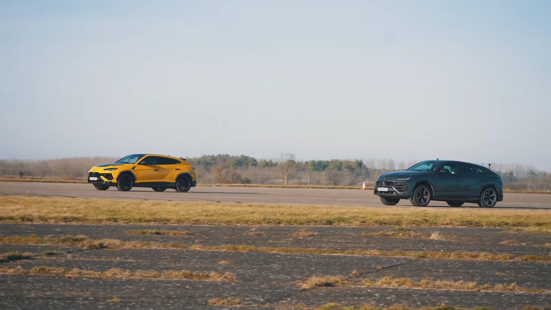 Lamborghini Urus Vs Performante Drag Race - LamboCARS