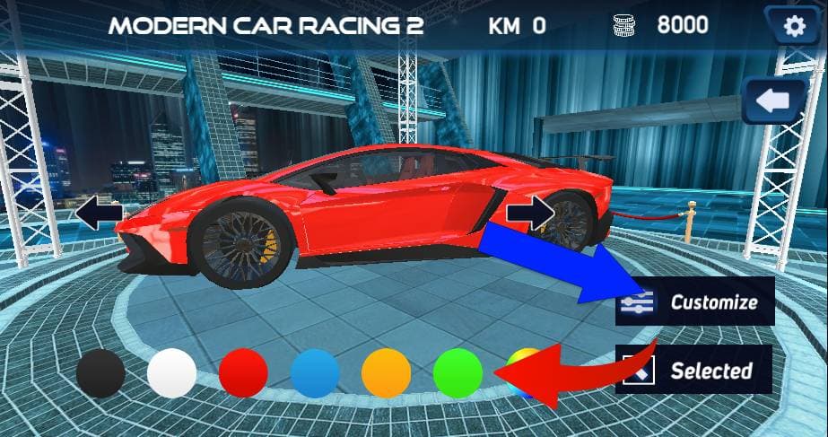 Modern Car Racing 2 [Play Online] - LamboCARS