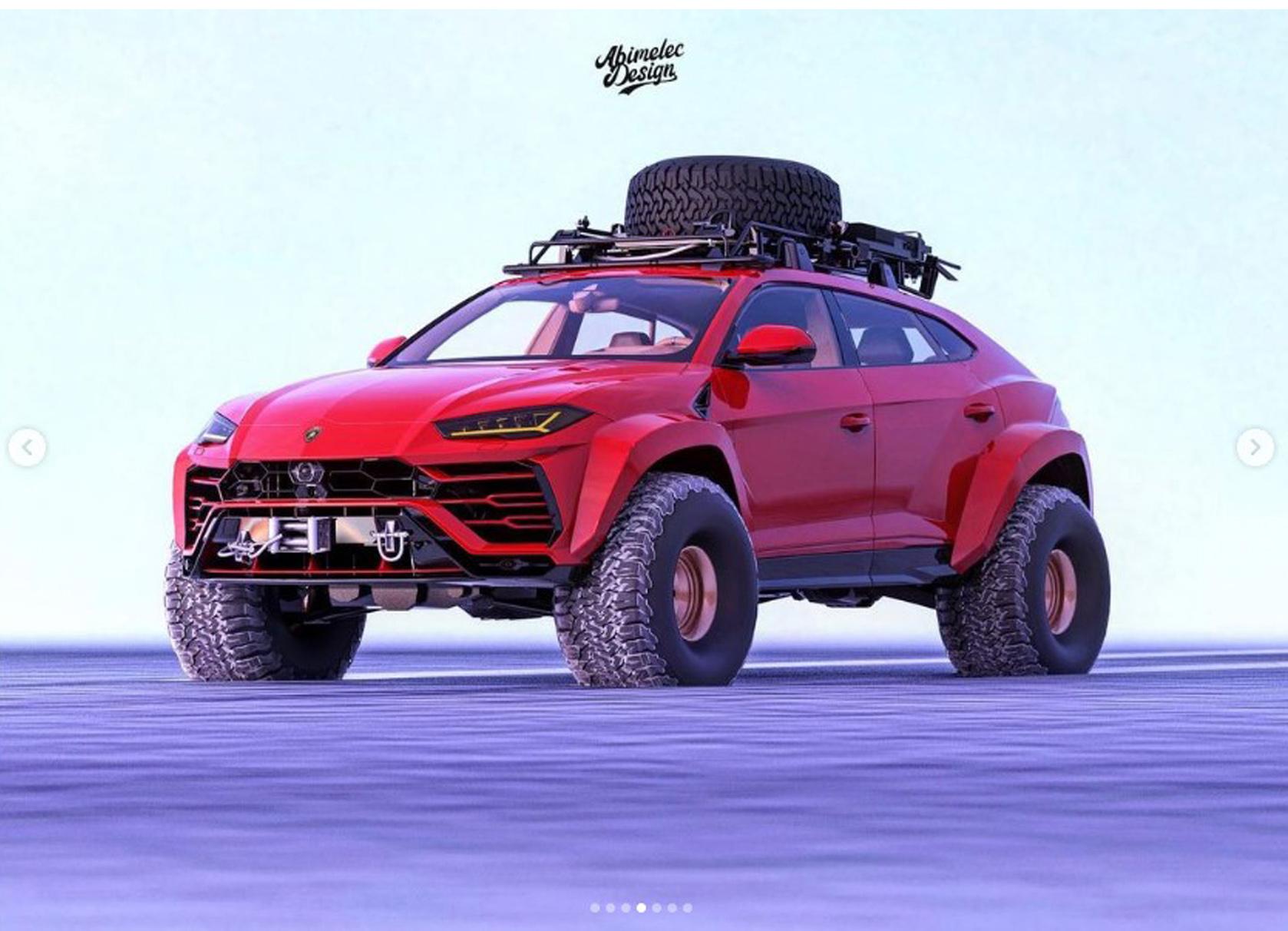 Reimagined Lamborghini Urus Artic Truck Looks Absolute Badass! - LamboCARS