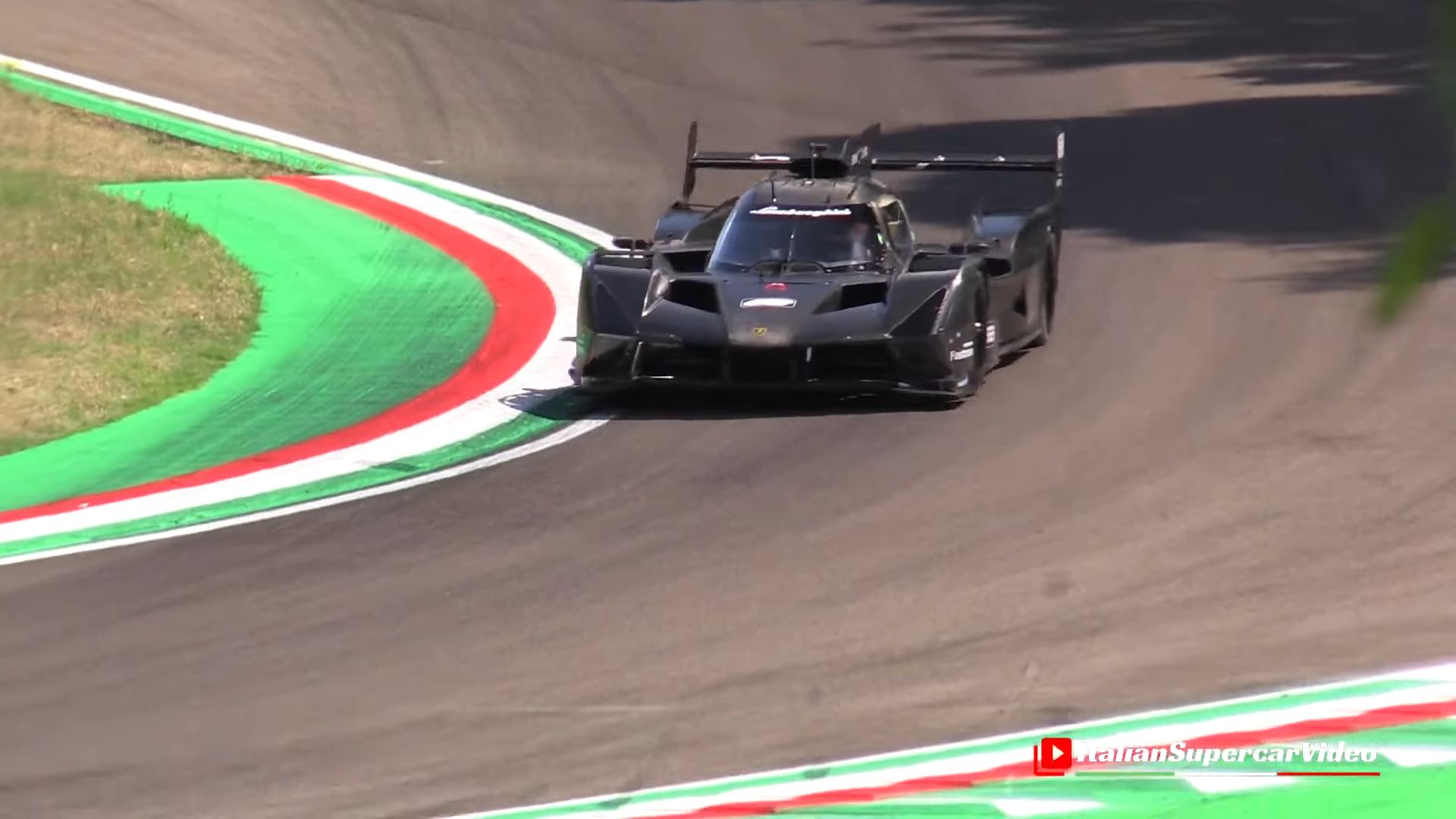 Listen to the 2024 Lamborghini SC63 LMDh Hypercar's V8 Twin-Turbo ...