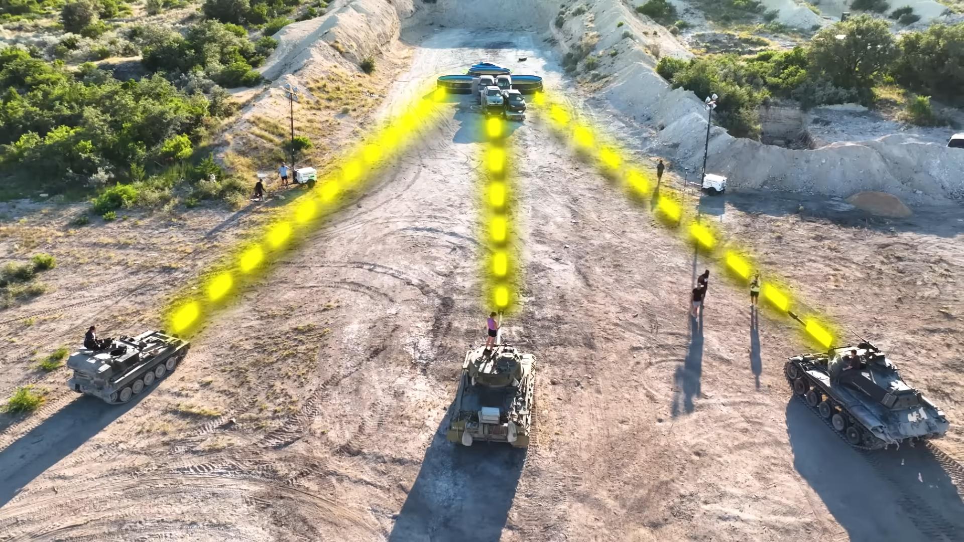 MrBeast Destroys A Lamborghini and Tries To Blow Another With 3 Tanks ...