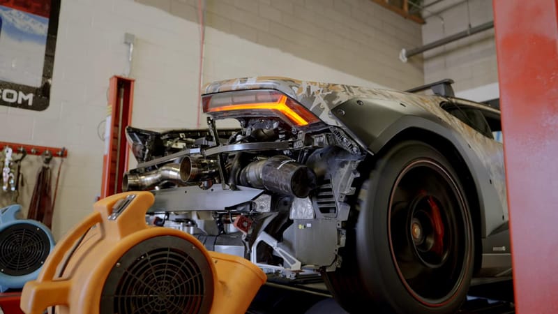 World's 1st Twin-Turbo Lamborghini Huracan Sterrato Produces Insane ...