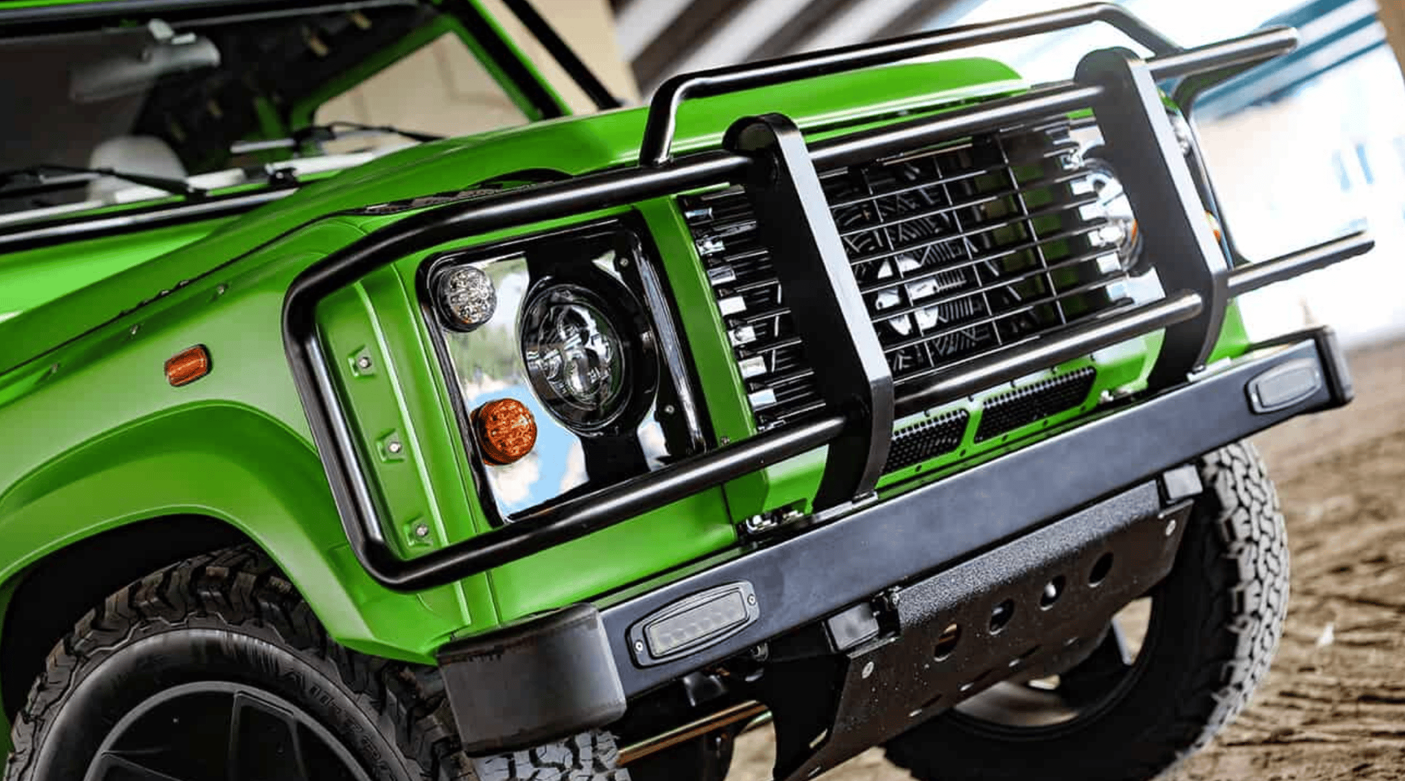 Reimagining Rugged Elegance: Land Rover Defenders Reborn in Lamborghini ...