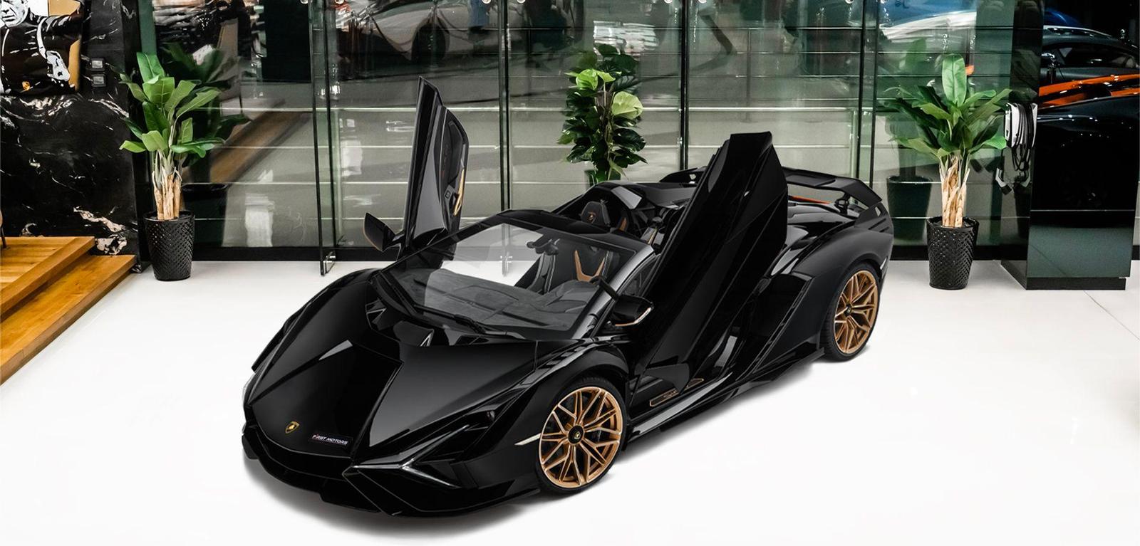 Exclusive Reveal: The World's Only Black Sián Roadster Up For Grabs At ...