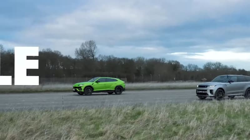 The Ultimate Showdown: Lamborghini Urus vs Range Rover Sport SVR in a ...