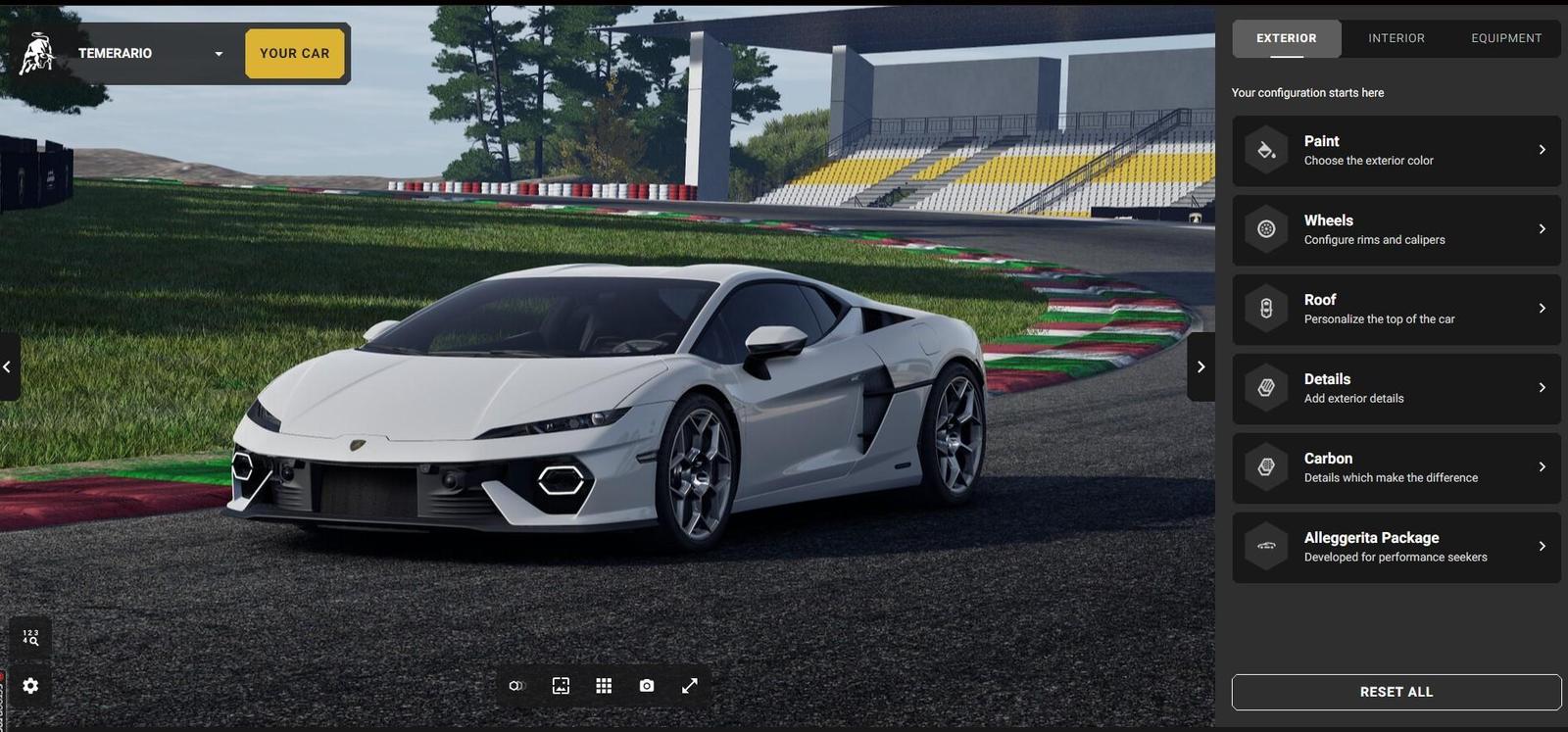 The Lamborghini Temerario Configurator Is Now Online: Customize Your ...